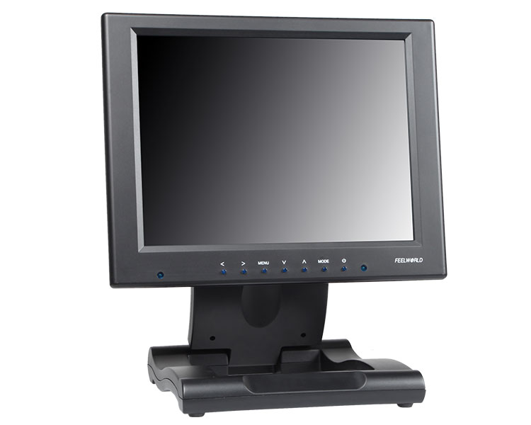 10" 1024x768 TFT LCD Touch Monitor with HDMI,VGA,YPbPr,DVI,AV FW100AHT ...