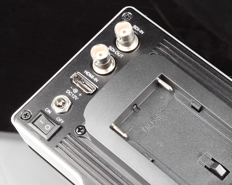 5" 800x480 Durable Aluminum Case On-Camera Field Monitor with 3G-SDI ...