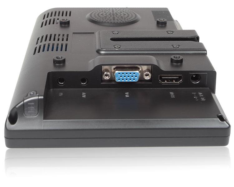 7" 800x480 TFT LCD Touch Monitor with HDMI, VGA, AV inputs FW639AHT ...